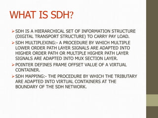Digital switching system PDH-SDH-sonet.ppt