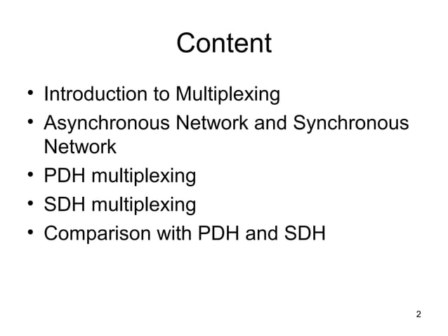 Pdh and sdh1 | PPT