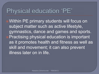 Pdhpe | PPTX | Primary Education | Education