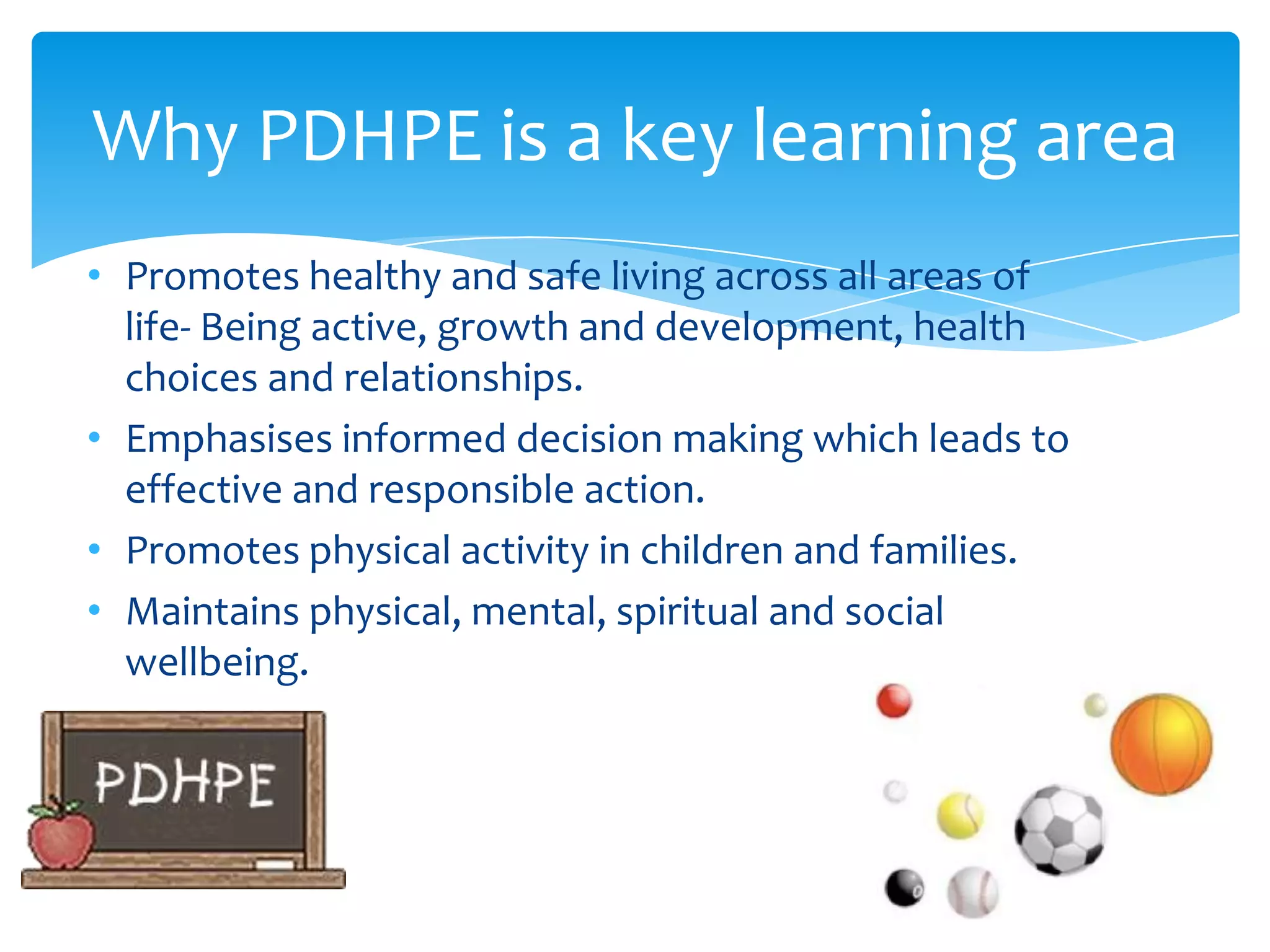 PDHPE Presentation | PPTX