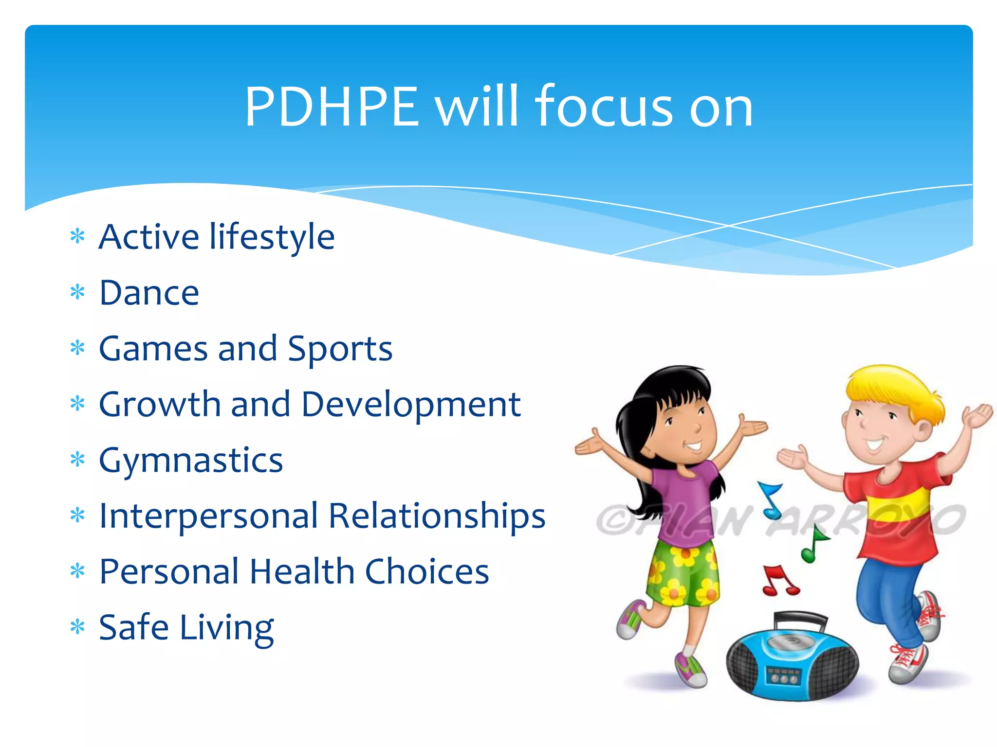PDHPE Presentation | PPTX