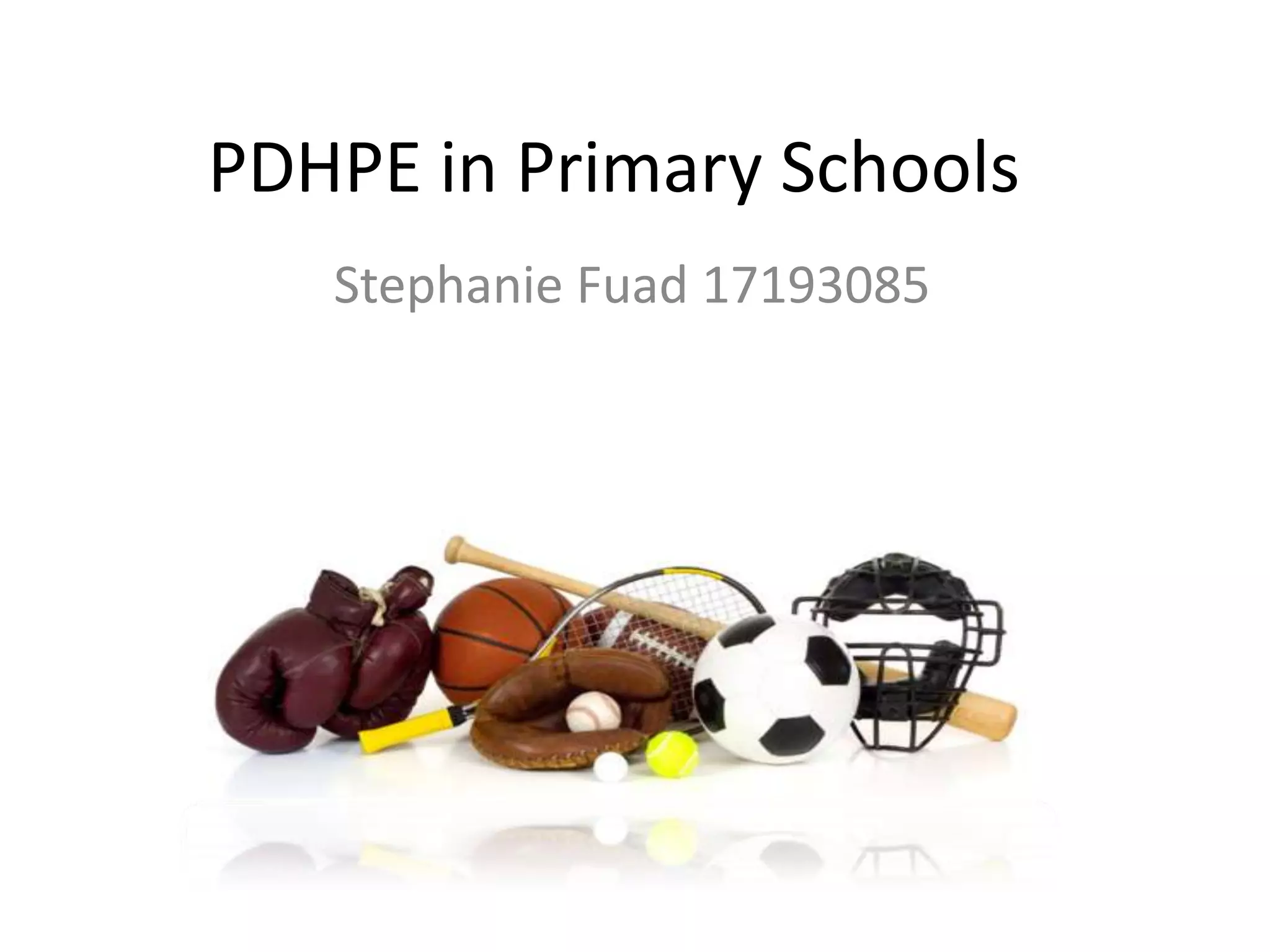Pdhpe | PPT