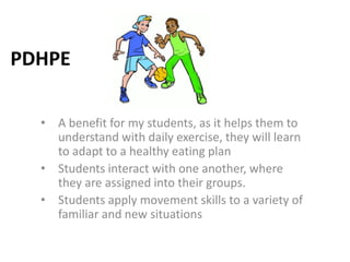 Pdhpe assessment 2 - weebly assessment - powerpoint slides | PPT