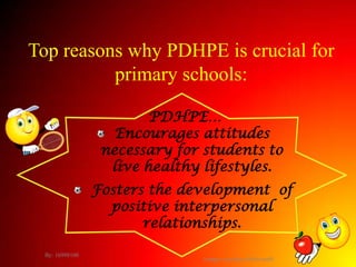 PDHPE - PowerPoint | PPTX