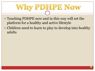 David Dawson PDHPE | PPT