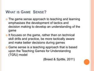 PDHPE Game Sense | PPT