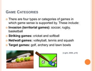 PDHPE Game Sense | PPT