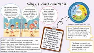 PDHPE game sense ppt. | PPT