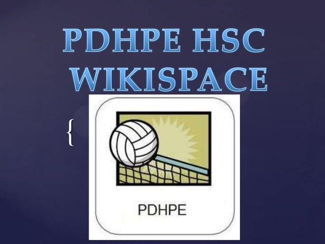 Pdhpe hsc presentation | PPT