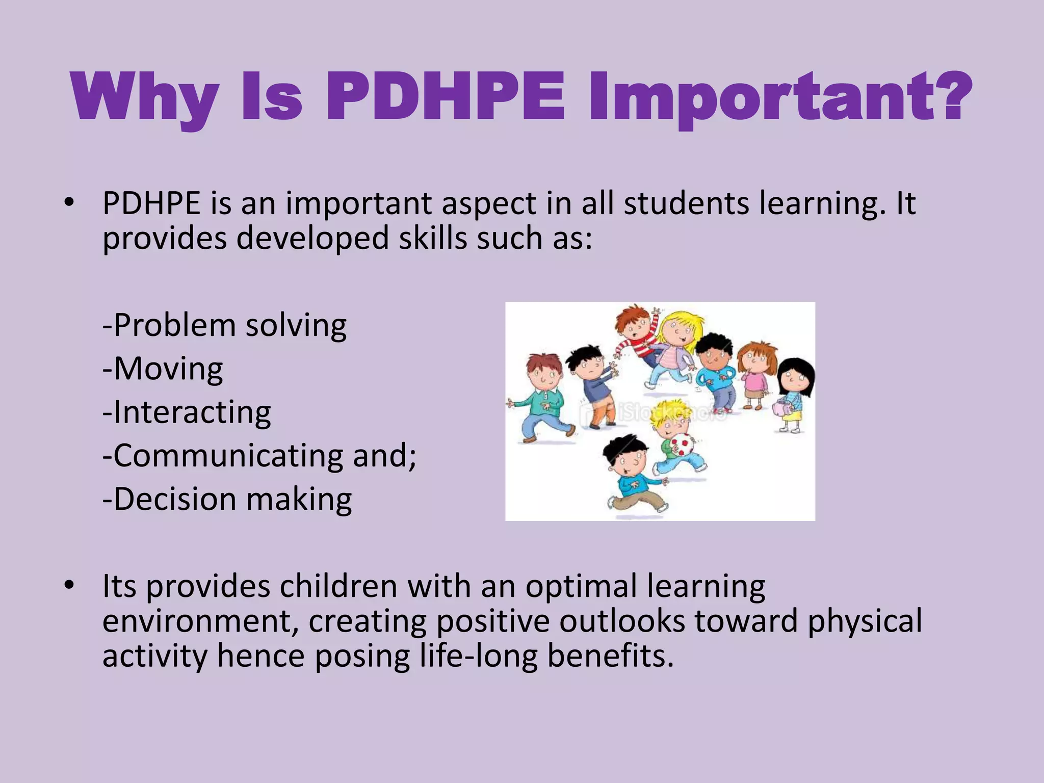Pdhpe in primary schools | PPT