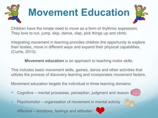 Movement Education | PPTX