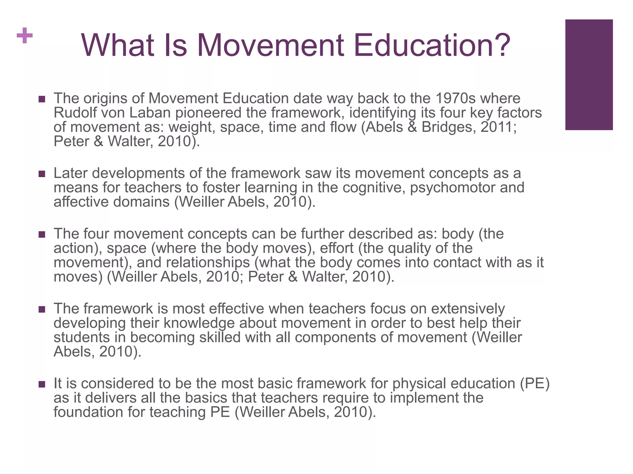 Pdhpe movement education ppt | PPTX