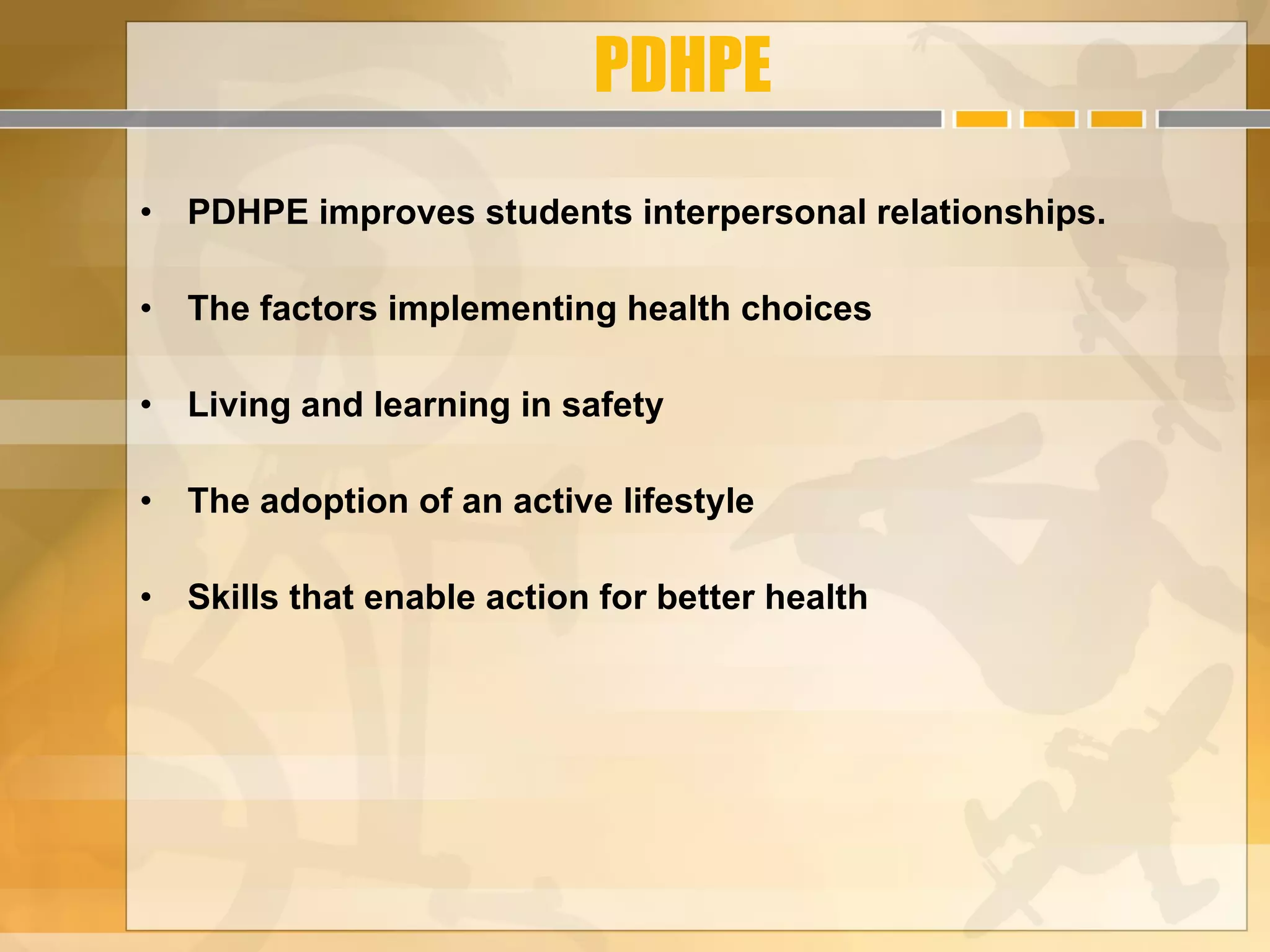 Pdhpe powerpoint | POT