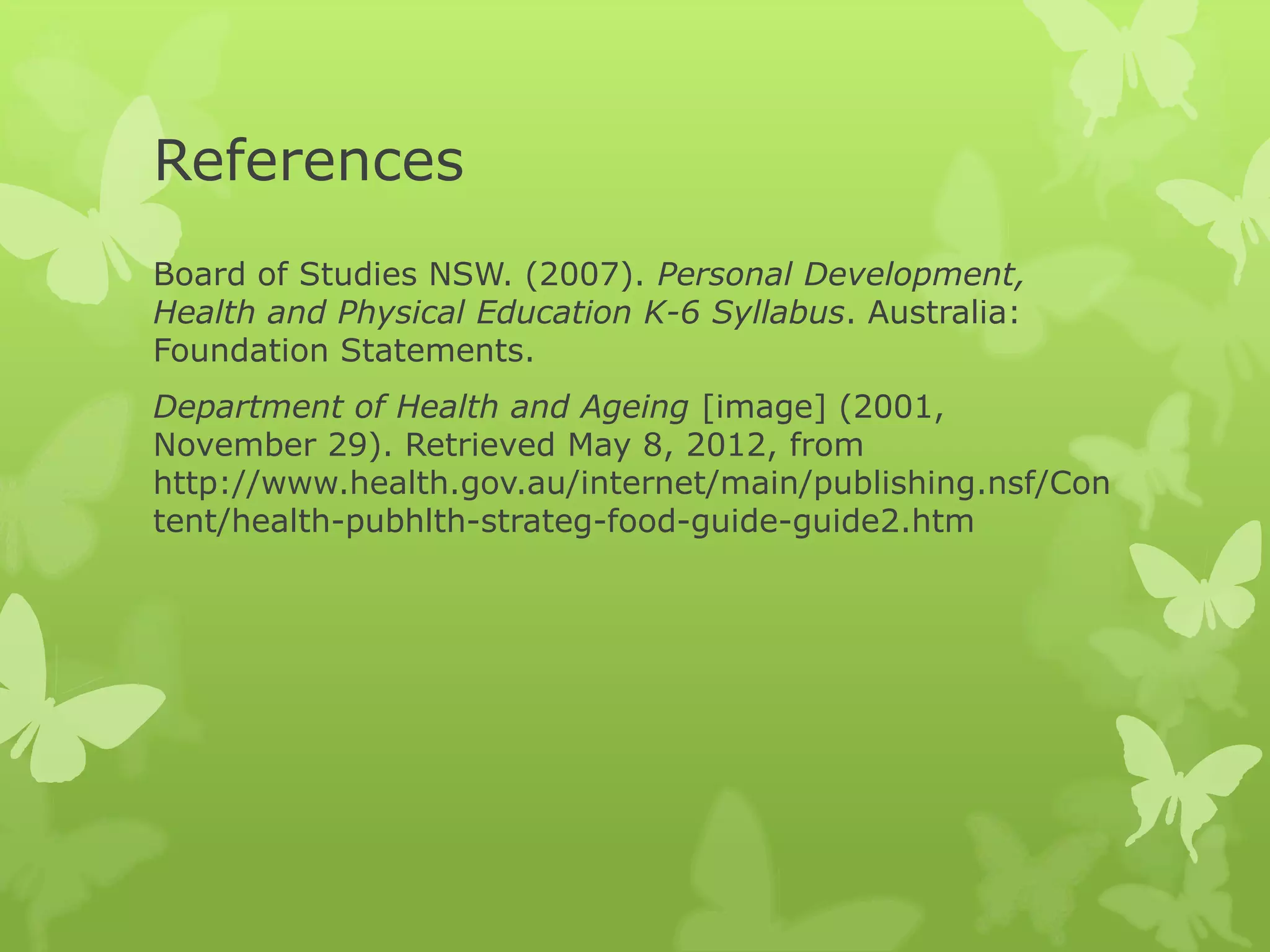 Pdhpe Powerpoint Ppt