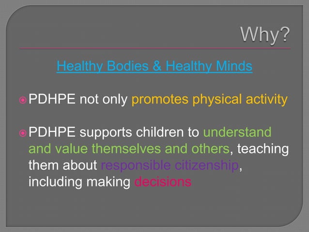 Pdhpe powerpoint | PPT