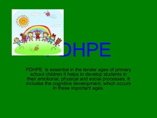 PDHPE | PPT