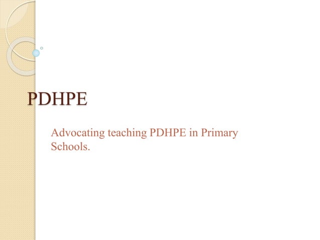 Pdhpe powerpoint | PPT