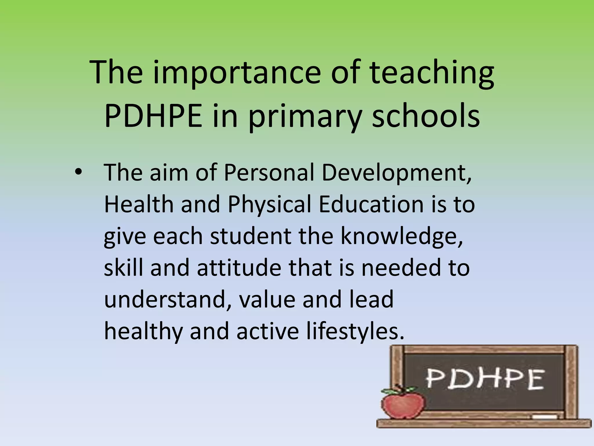 Pdhpe ppt | PPTX