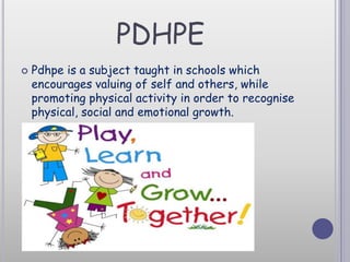 Pdhpe presentation | PPTX | Education