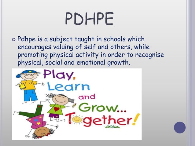 Pdhpe presentation | PPTX | Education
