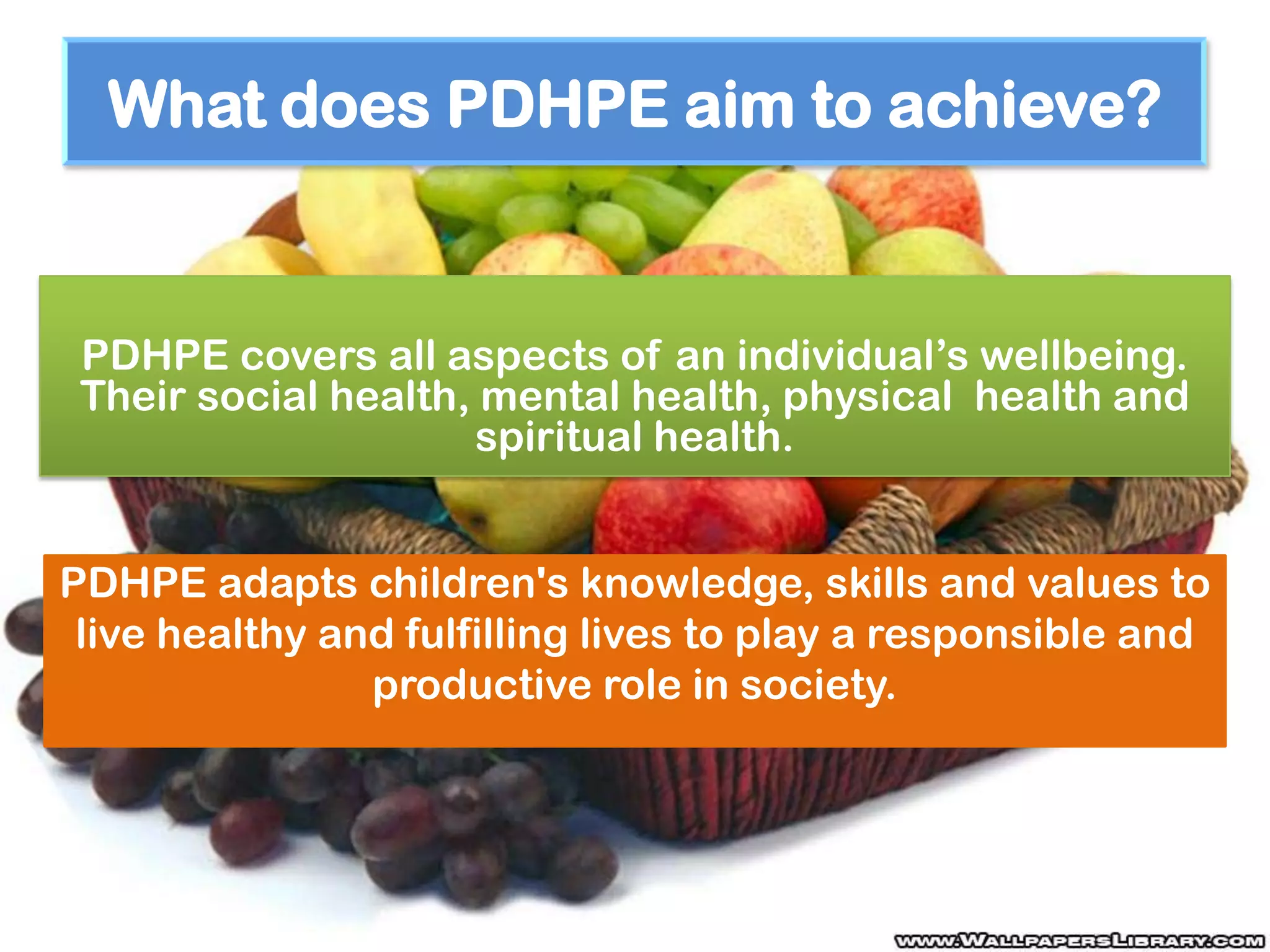Pdhpe presentation | PPTX