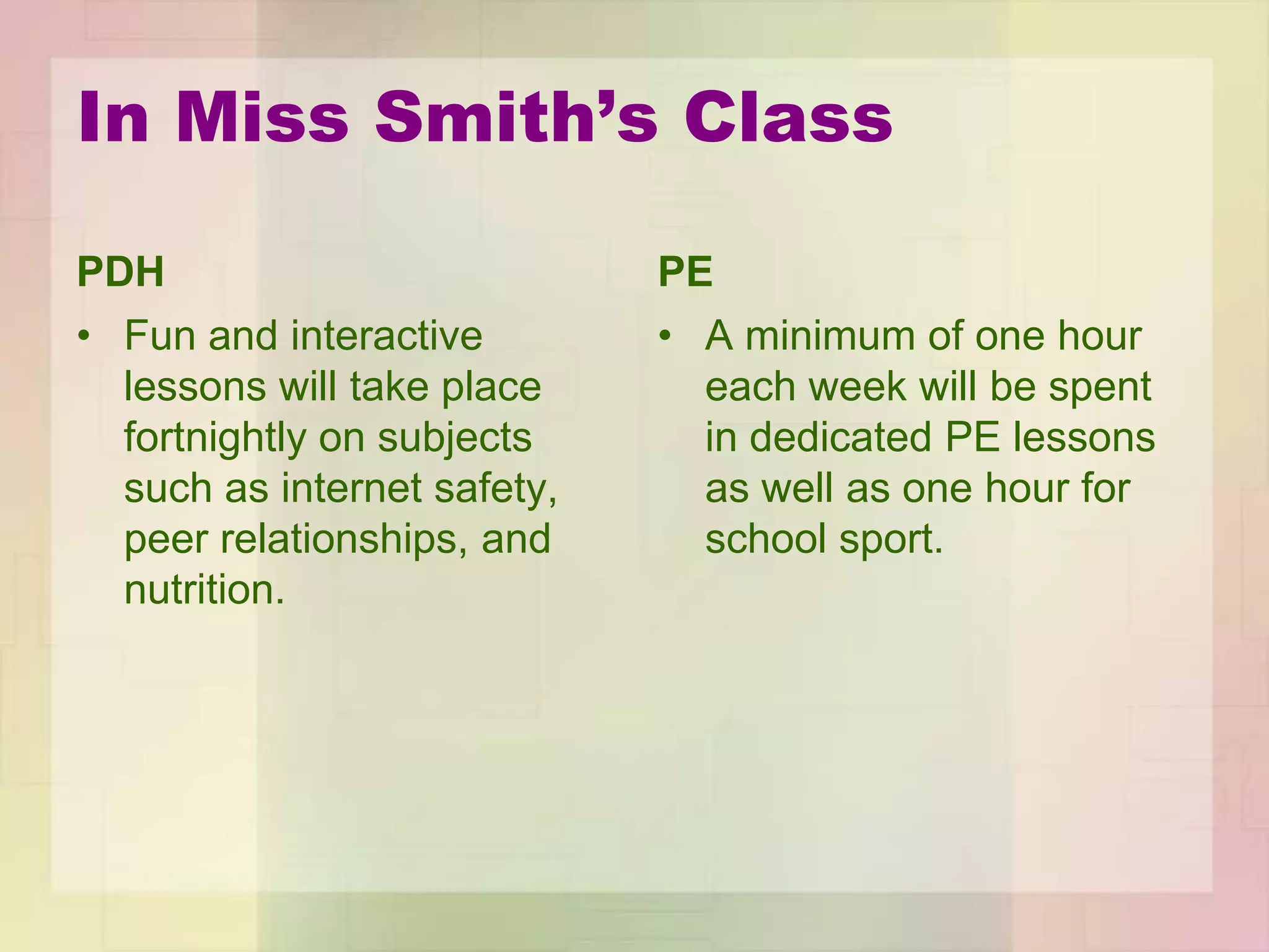 PDHPE Teaching Rationale | PPSX | Homework and Study | Education