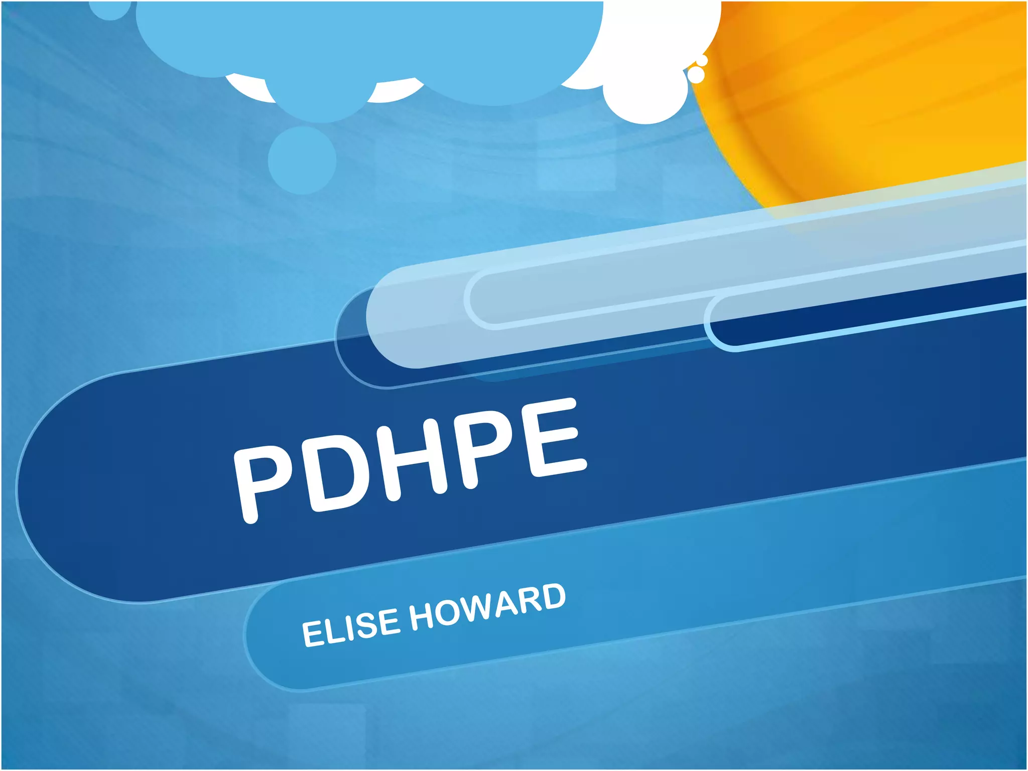 Pdhpe presentation | PPT