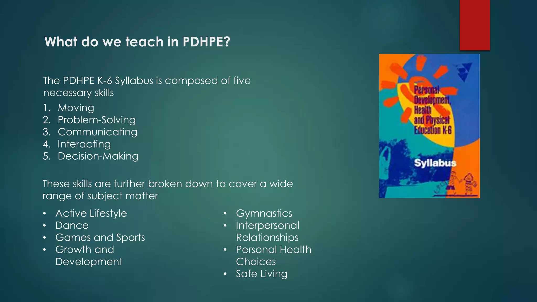 Pdhpe presentation | PPT