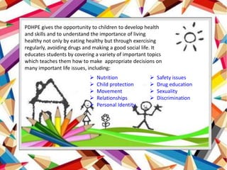 Pdhpe presentation | PPT