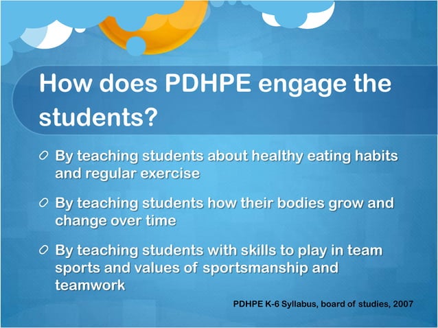 Pdhpe presentation | PPTX