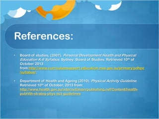 Pdhpe presentation | PPTX