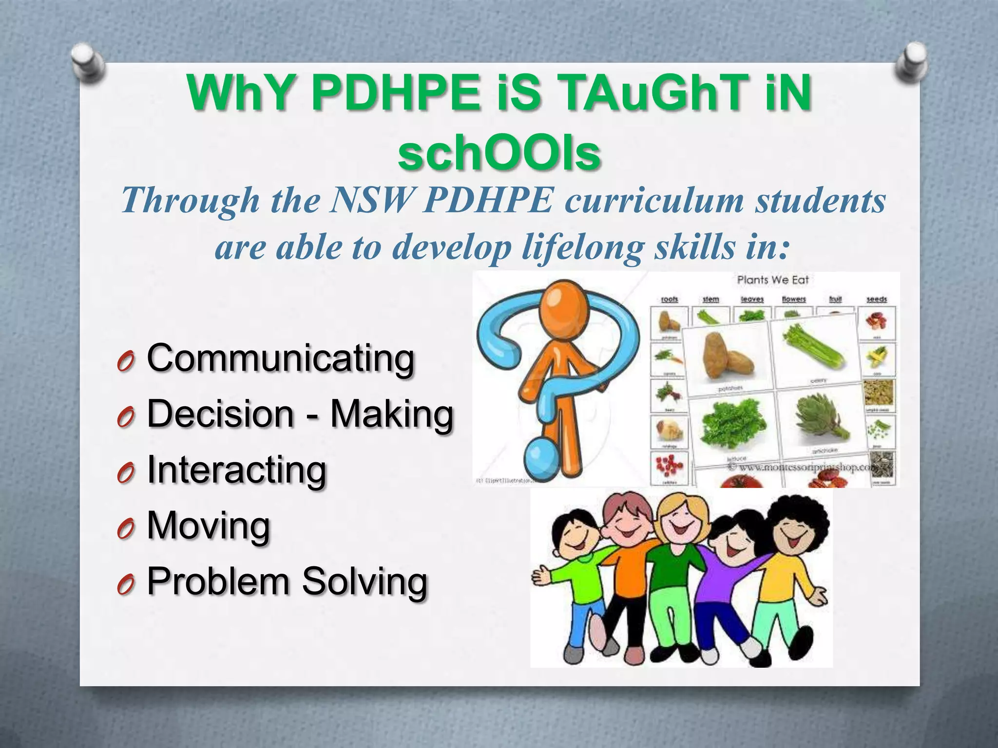 Pdhpe presentation for weebly | PPT