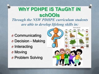 Pdhpe presentation for weebly | PPT