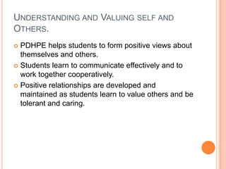 Pdhpe presentation weebly | PPT