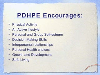 Pdhpe rationale | PPT