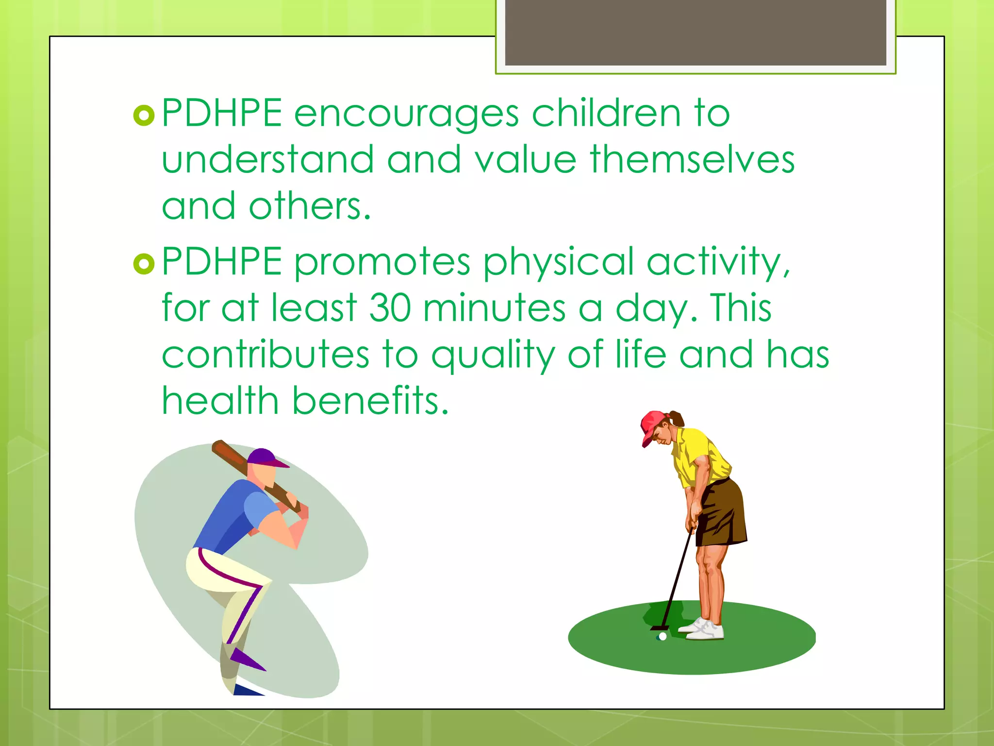 Pdhpe rationale | PPTX