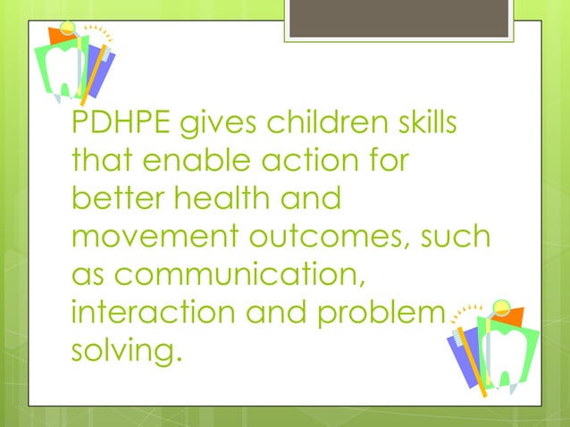 Pdhpe rationale | PPTX