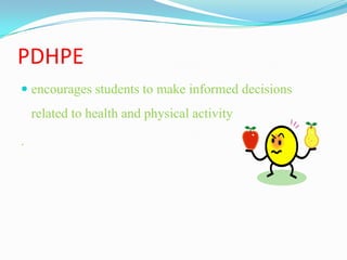 Pdhpe rationale | PPTX
