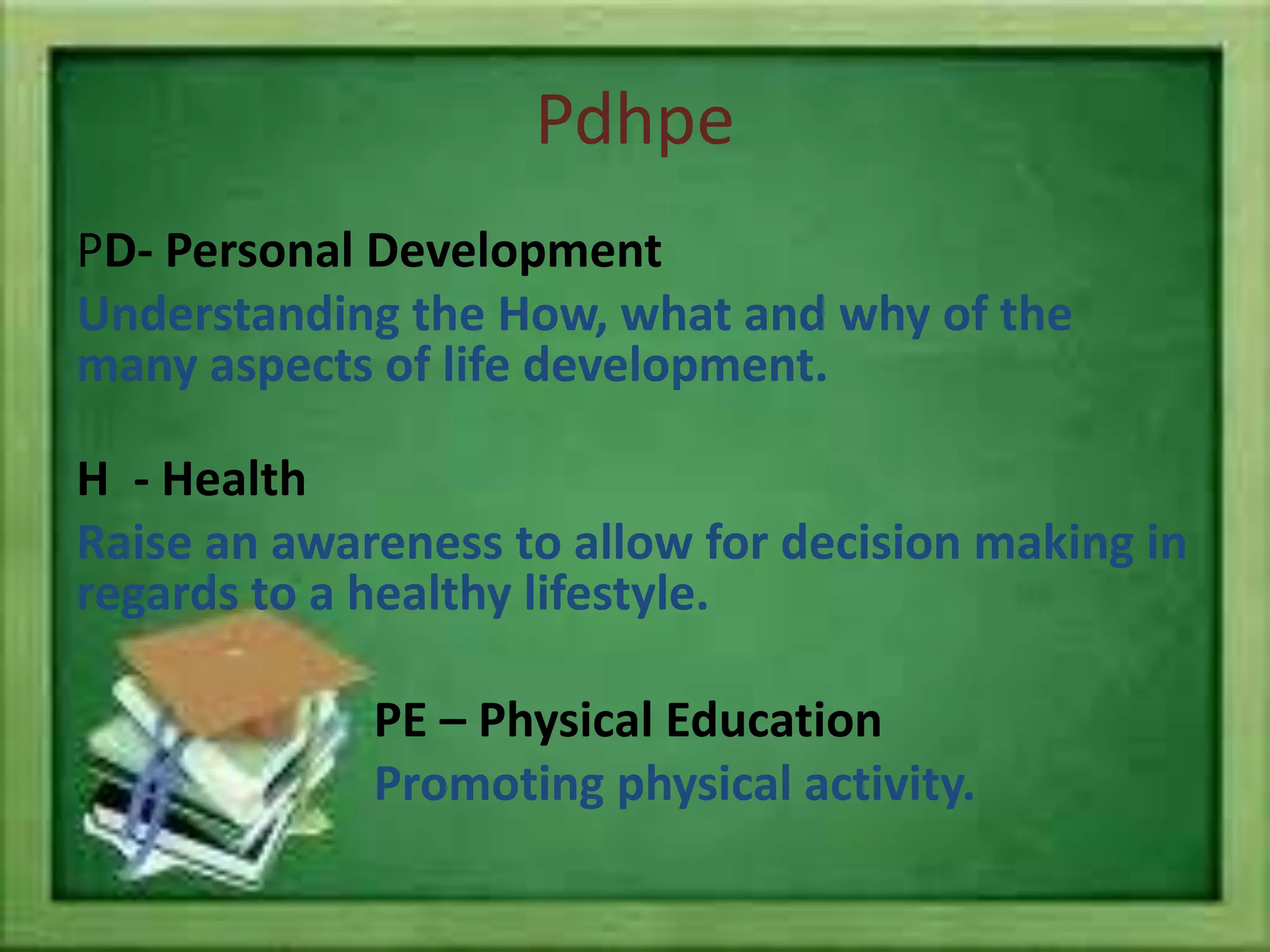 Pdhpe rationale | PPTX