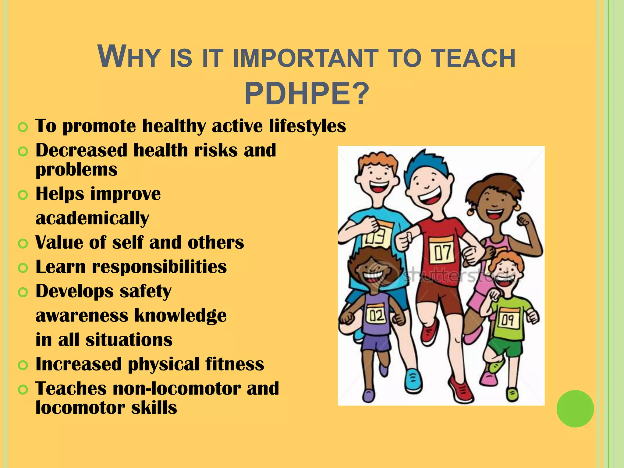 PDHPE rationale | PPTX