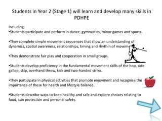 Pdhpe rationale | PPT