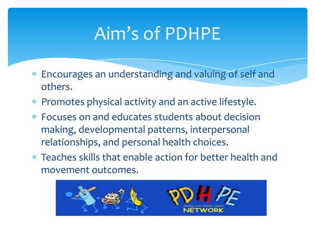 PDHPE Rationale | PPT