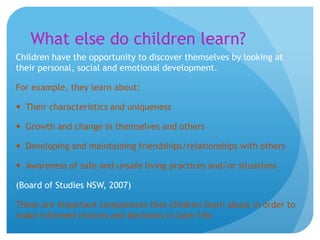 Pdhpe rationale | PPTX