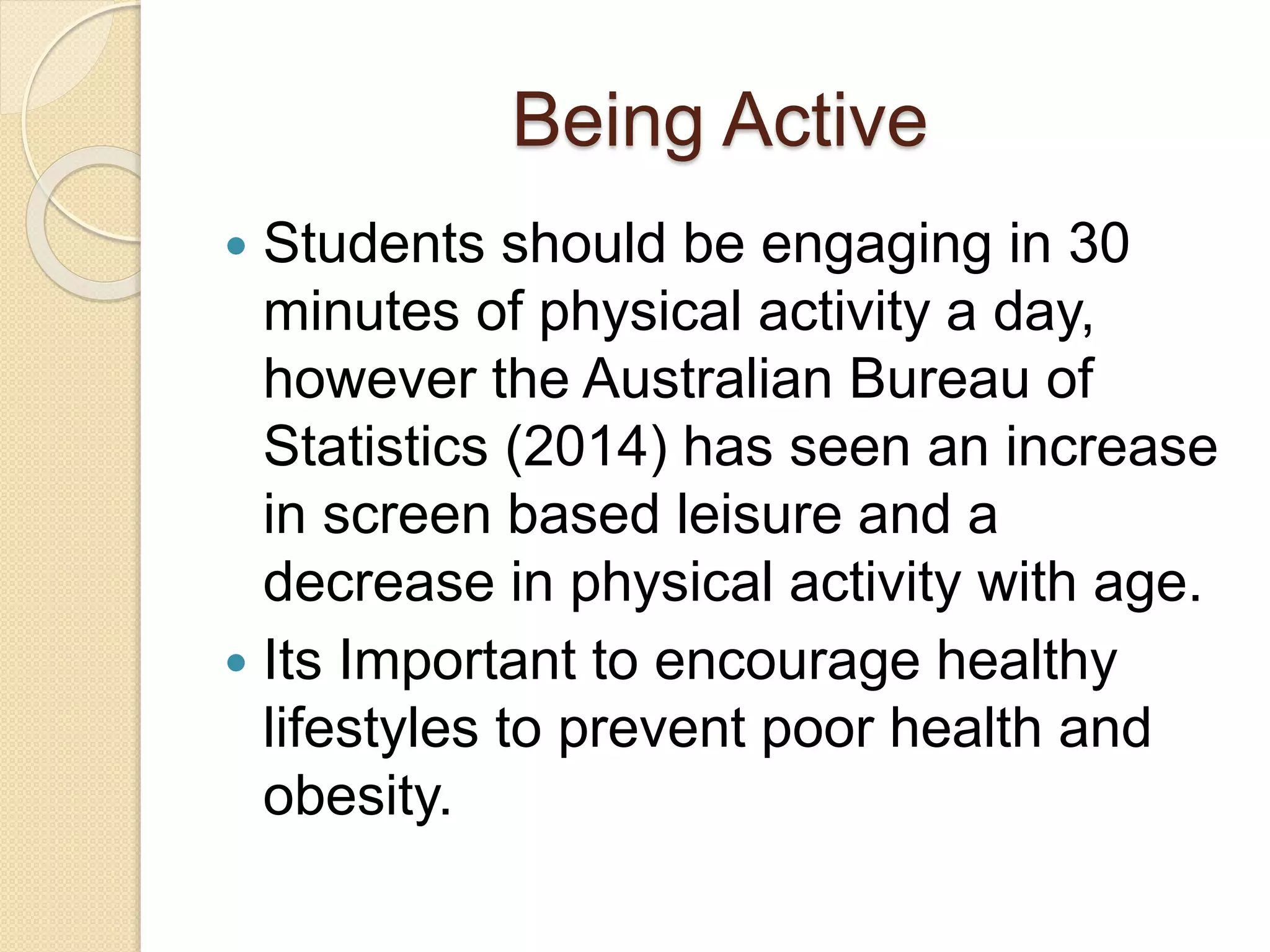 Pdhpe rationale for stage 5 | PPT