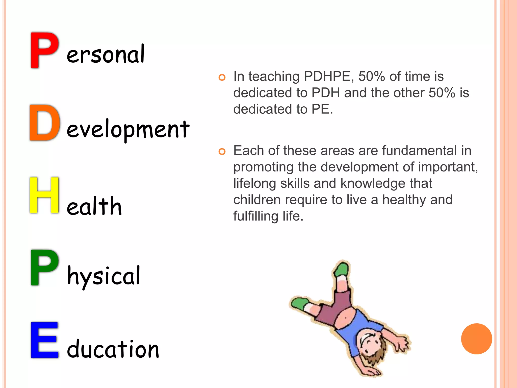 PDHPE Rationale | PPTX