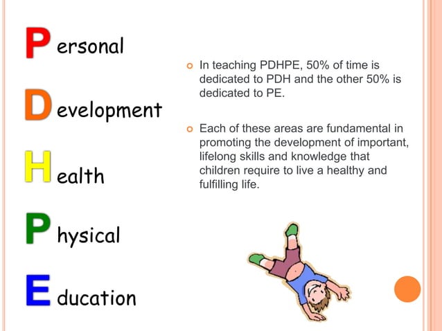 PDHPE Rationale | PPTX