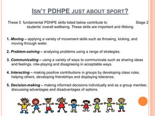 PDHPE Rationale | PPTX