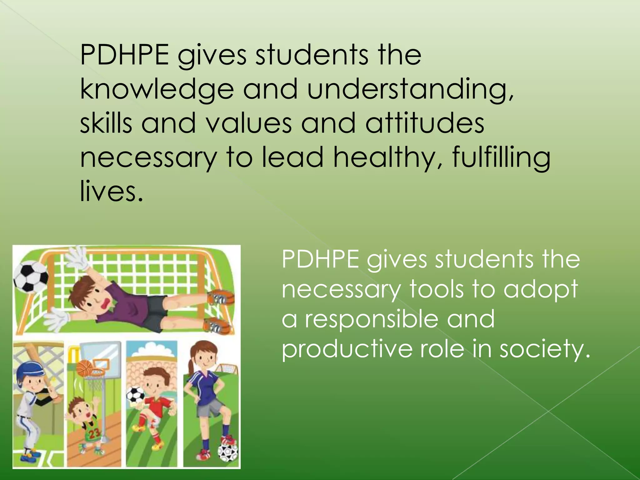 Pdhpe slideshow | PPTX