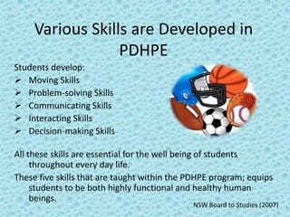 Pdhpe slideshow | PPT