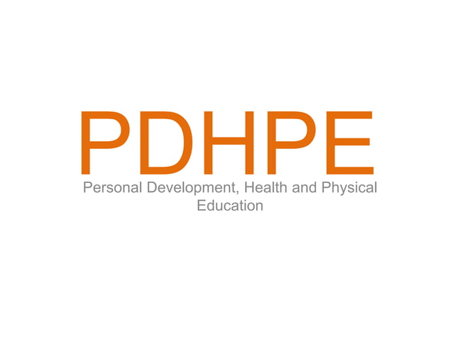 PDHPE by Mrs Issa | PPT